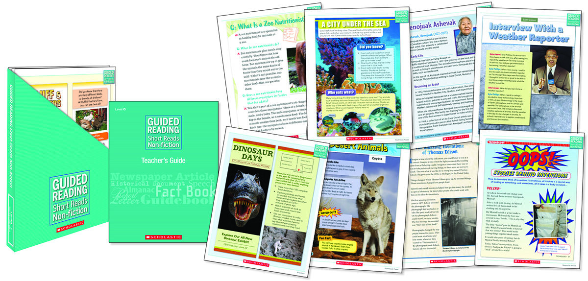 Guided Reading Short Reads Non-fiction Level O Complete Pack ...