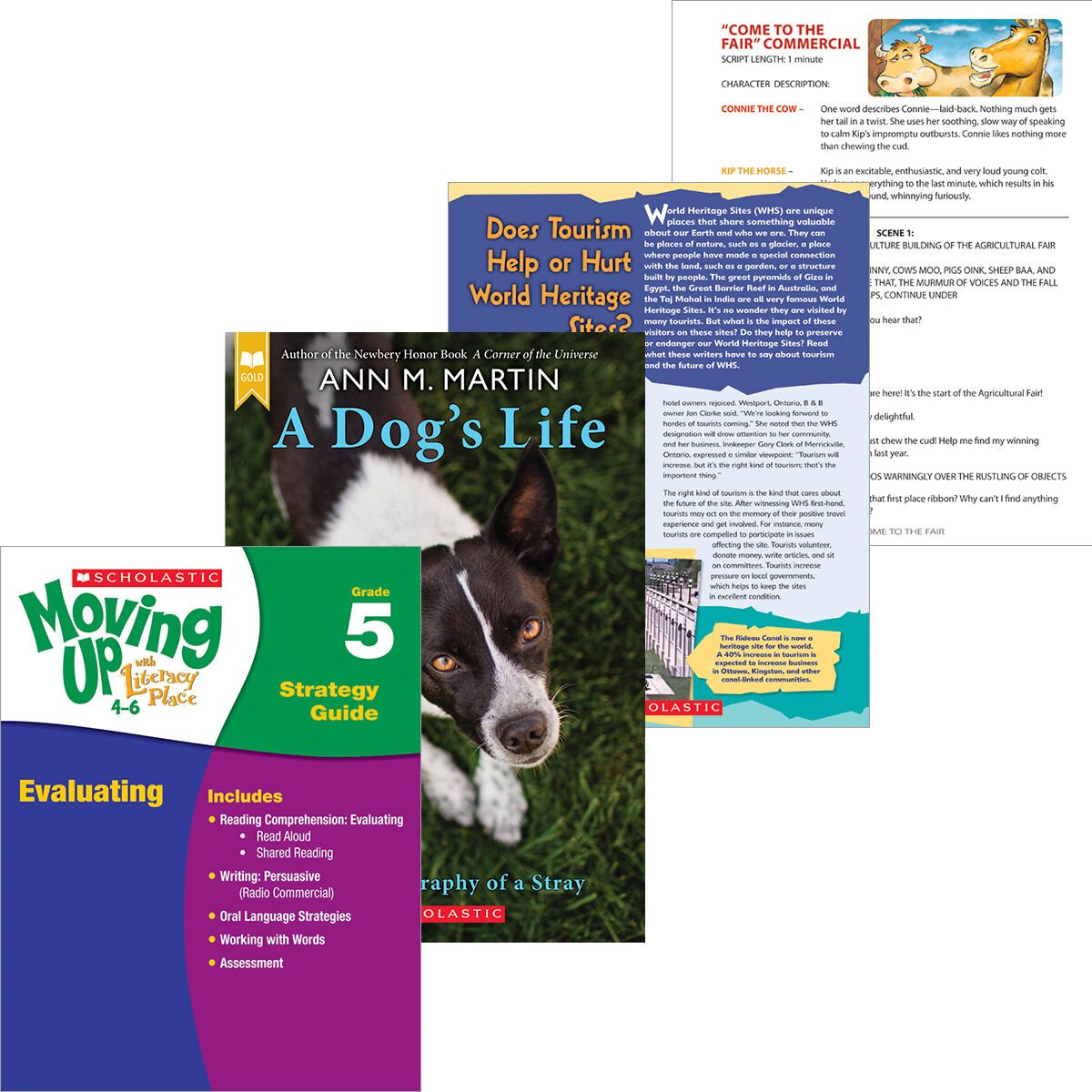 Moving Up Grade 5 Evaluating Strategy Unit | Scholastic Canada Education