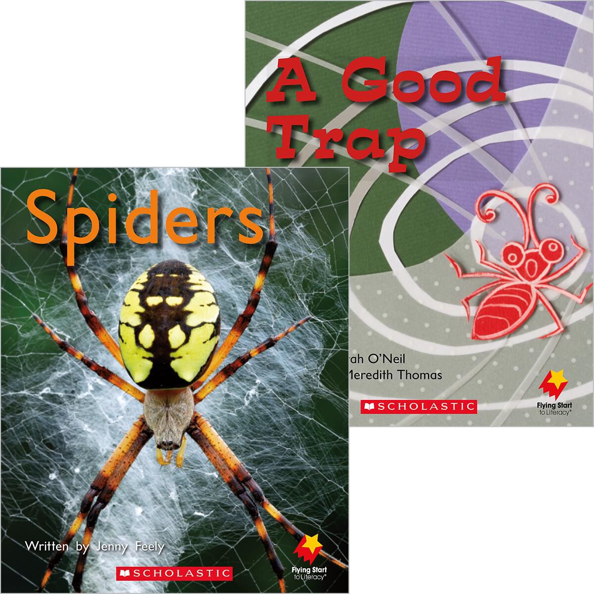 Flying Start: Level D: Spiders/A Good Trap 12 Pack | Scholastic Canada ...