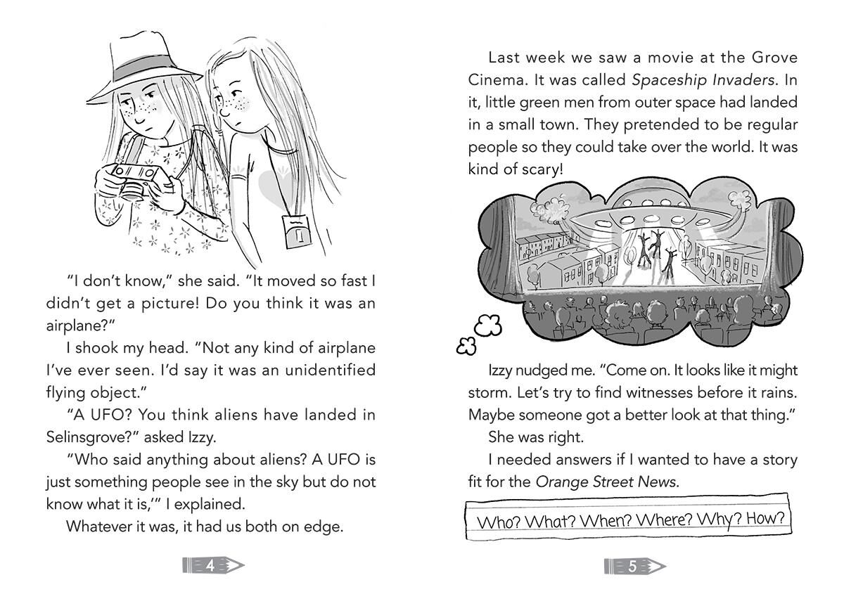 Hilde Cracks the Case #4: UFO Spotted! | Scholastic Canada Education