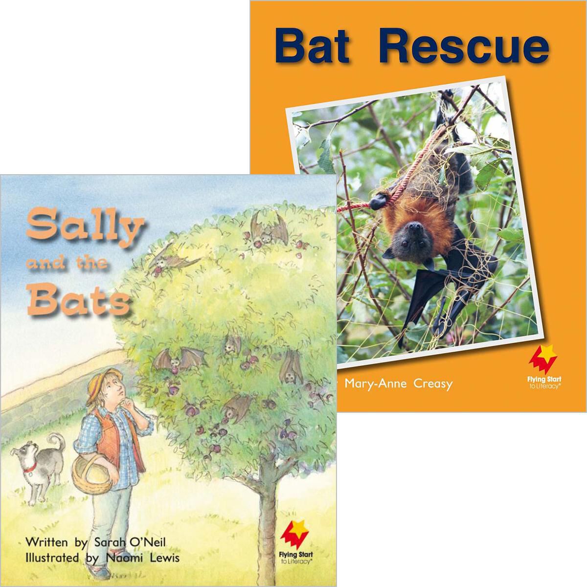 Flying Start: Level F: Bat Rescue/Sally and the Bats 12 Pack | Scholastic Canada Education