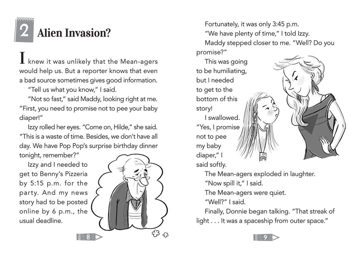 Hilde Cracks the Case #4: UFO Spotted! | Scholastic Canada Education