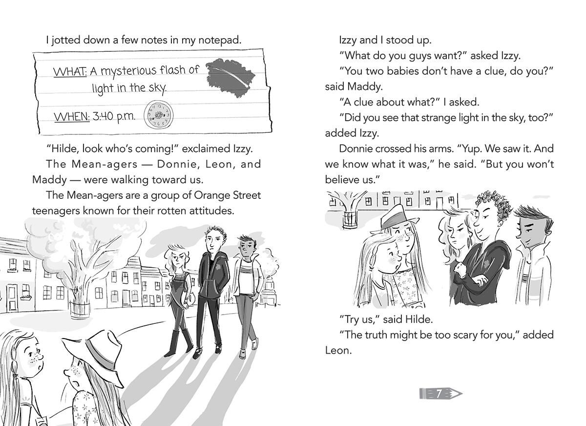 Hilde Cracks the Case #4: UFO Spotted! | Scholastic Canada Education